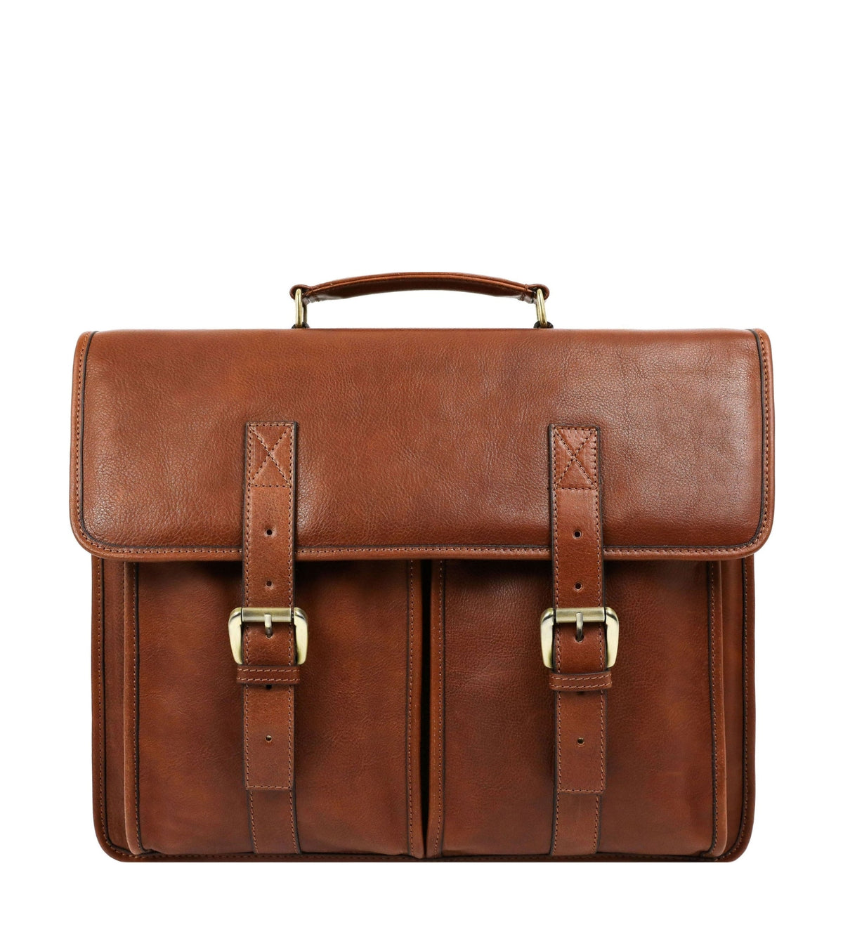 Leather Briefcase Satchel Bag - The Time Machine – timeresistance.com
