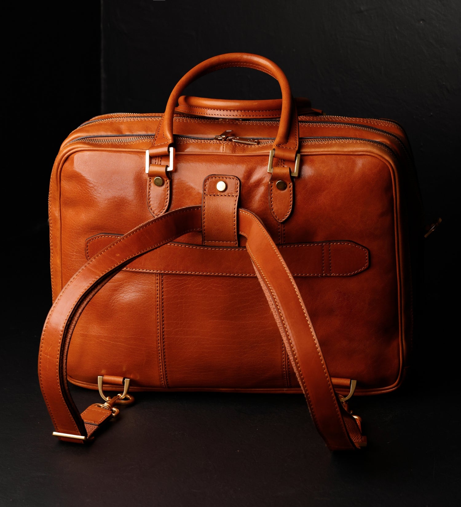 Leather Convertible Briefcase Backpack - A Farewell to Arms ...