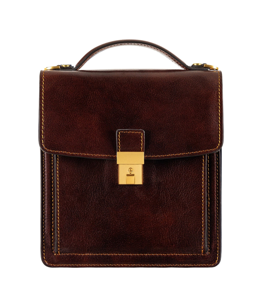 Small Leather Briefcase - Walden – timeresistance.com