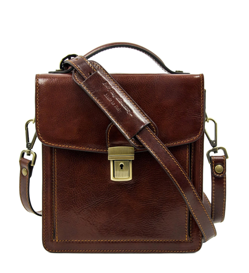 Small Leather Briefcase - Walden – timeresistance.com