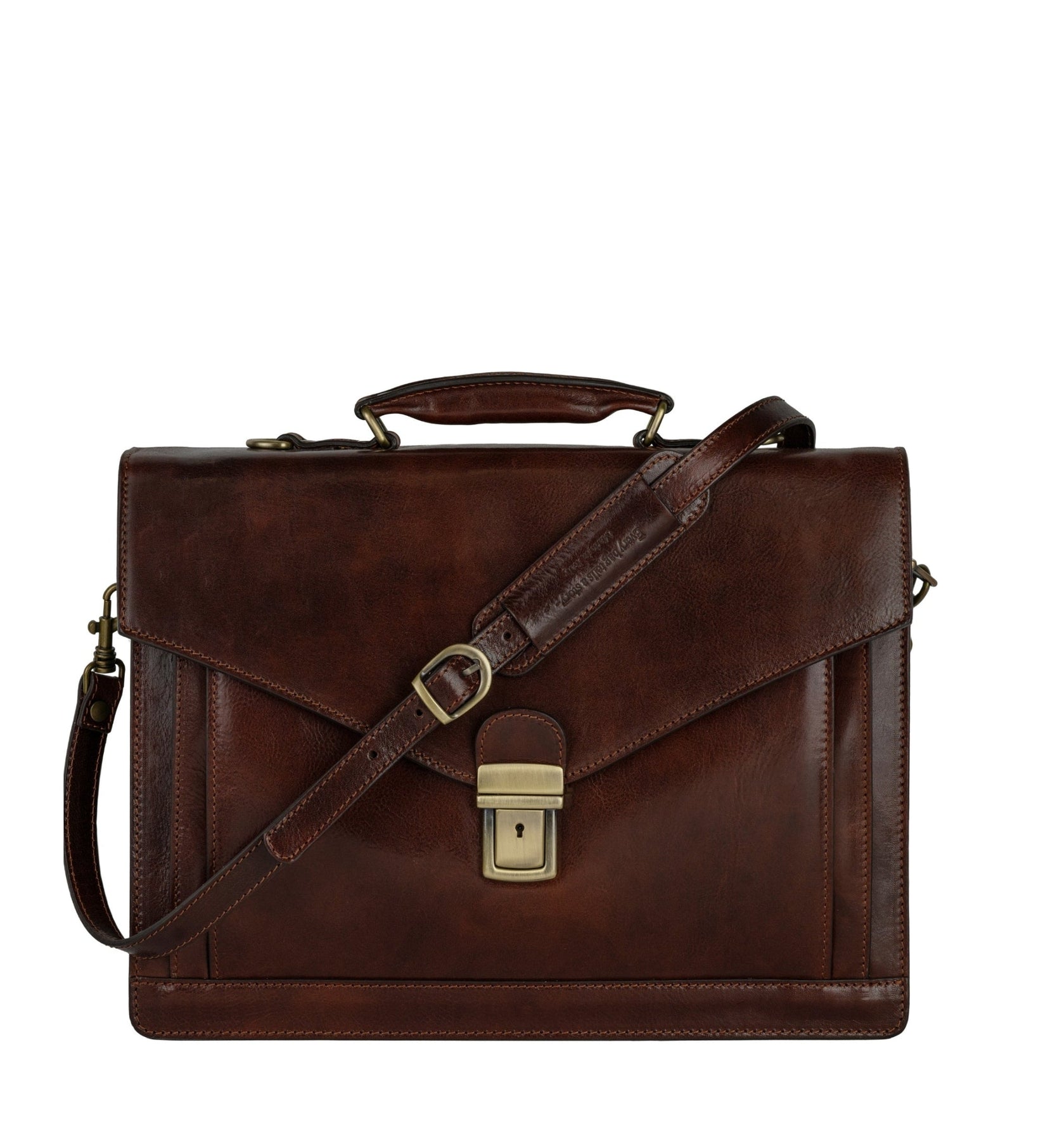 Classic Design Leather Briefcase - The Magus – timeresistance.com
