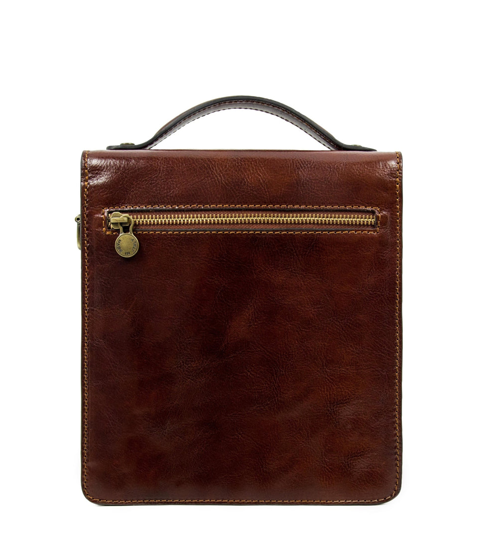 Small Leather Briefcase - Walden – timeresistance.com