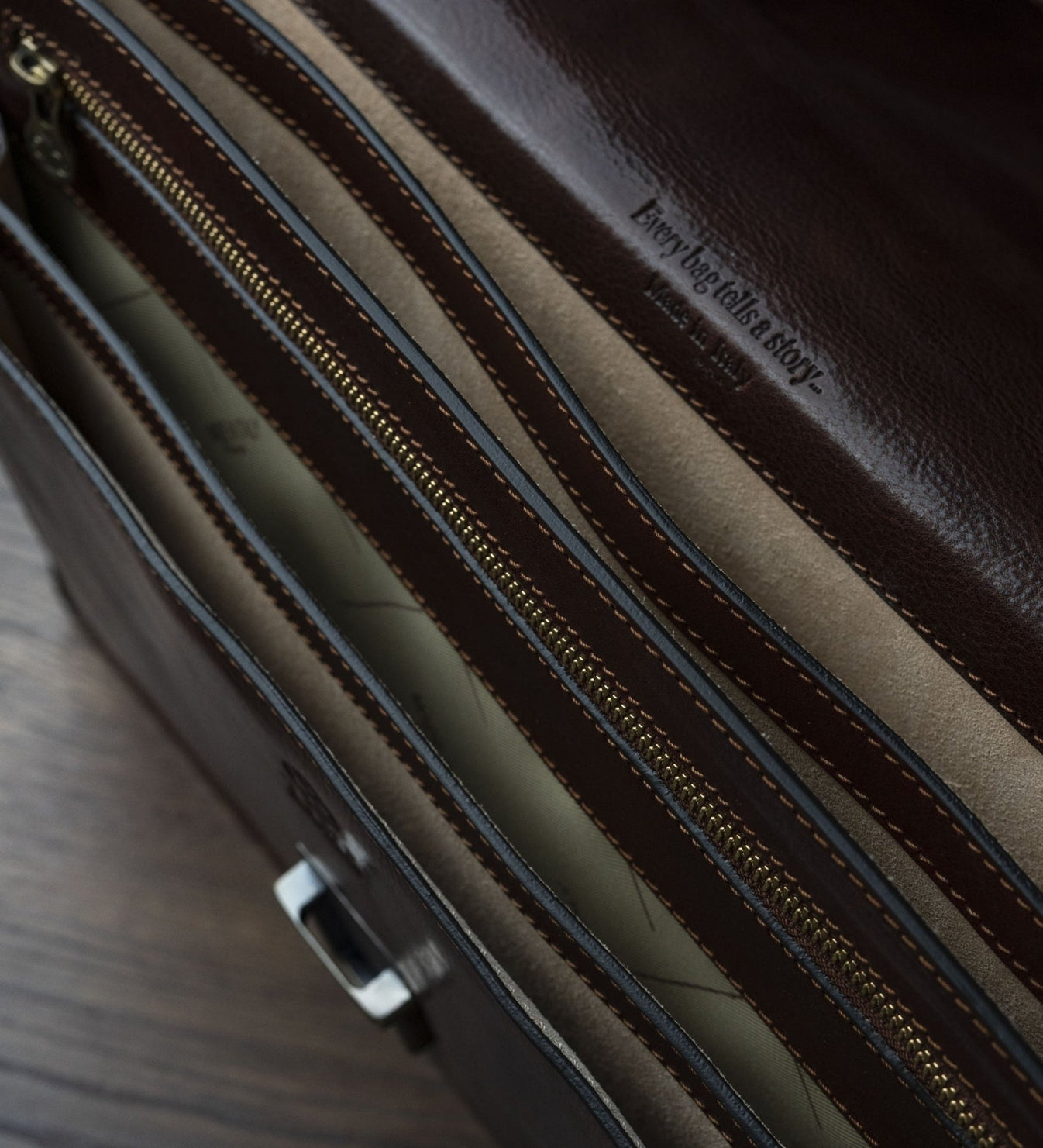 Classic Design Leather Briefcase - The Magus – timeresistance.com